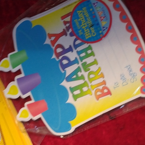 variety | Office | Happy Birthday Certificate Lot | Poshmark